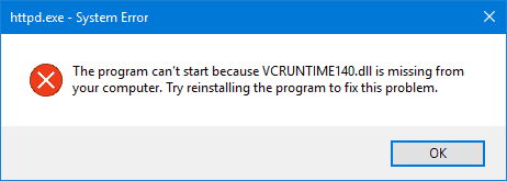 ¿Cómo solucionar el error “falta VCRUNTIME140.dll” en Windows 10? | Portal+Tips